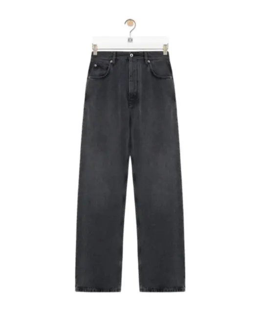 Loewe Straight-leg Jeans - Black