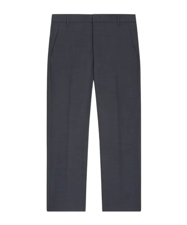 DONDUP Textured Straight-leg Trousers