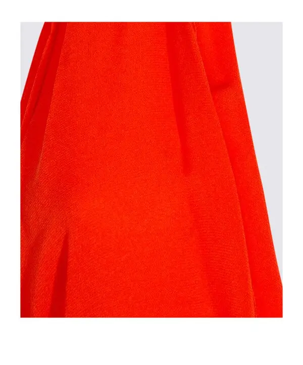 Blumarine V-neck Maxi Dress With Floral Embellishment