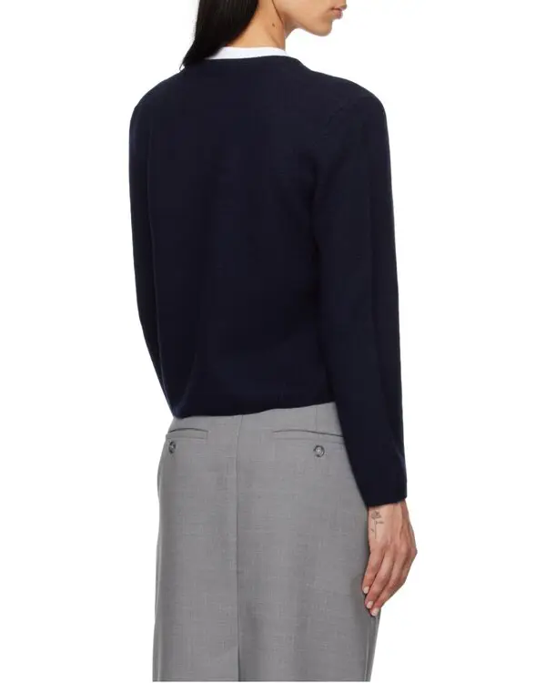 A.p.c. Mila Button-up Knitted Cardigan - Blue
