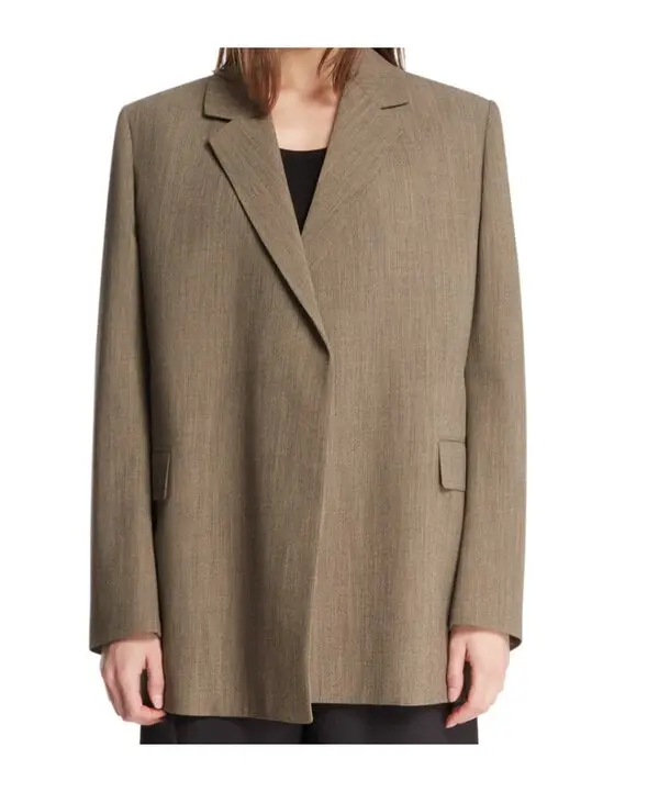 THE ROW Long-sleeved Suit Jacket With Notched Lapels