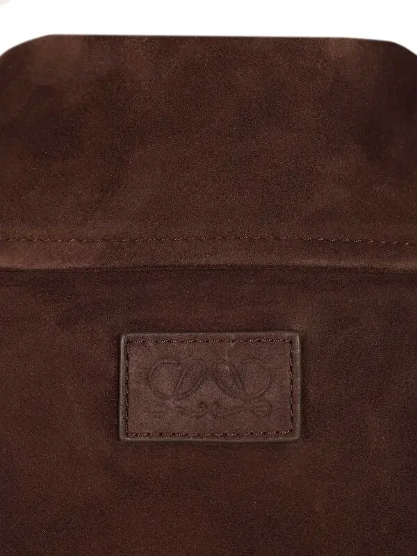 Loewe Suede Bomber Jacket