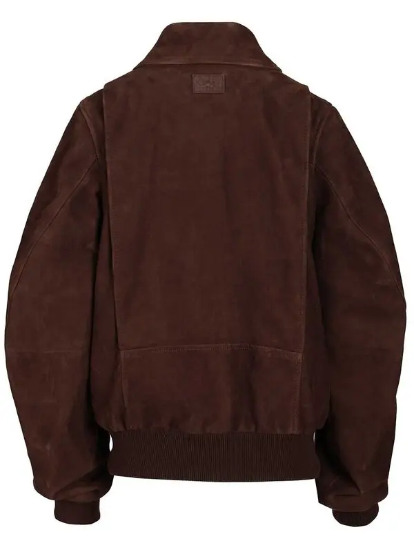 Loewe Suede Bomber Jacket