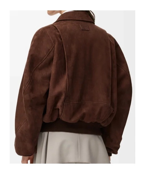 Loewe Suede Bomber Jacket
