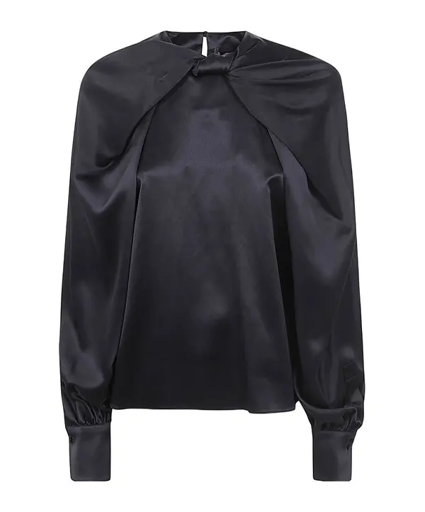 Max Mara Key Cross Detailed Shirt