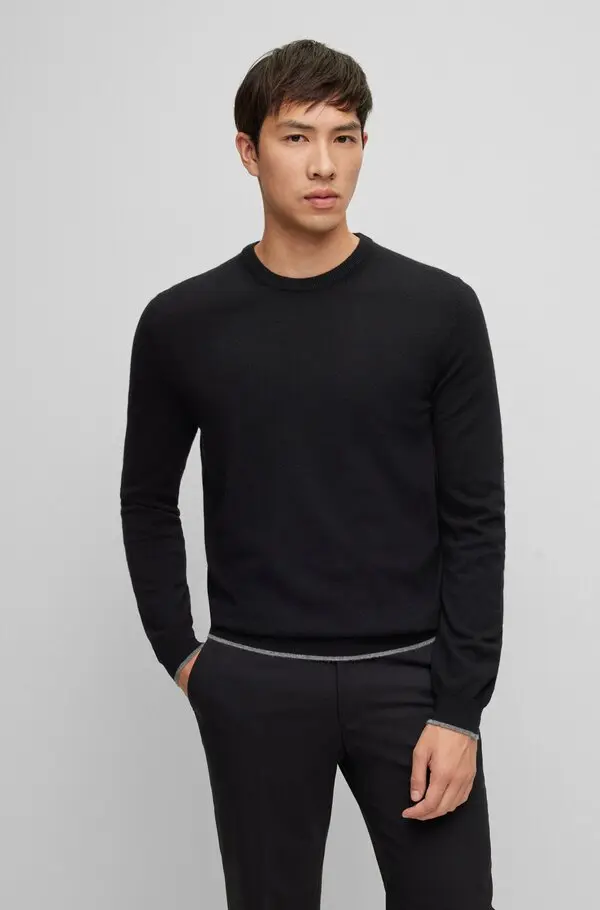 Hugo Boss Long-sleeved Crew Neck Sweater