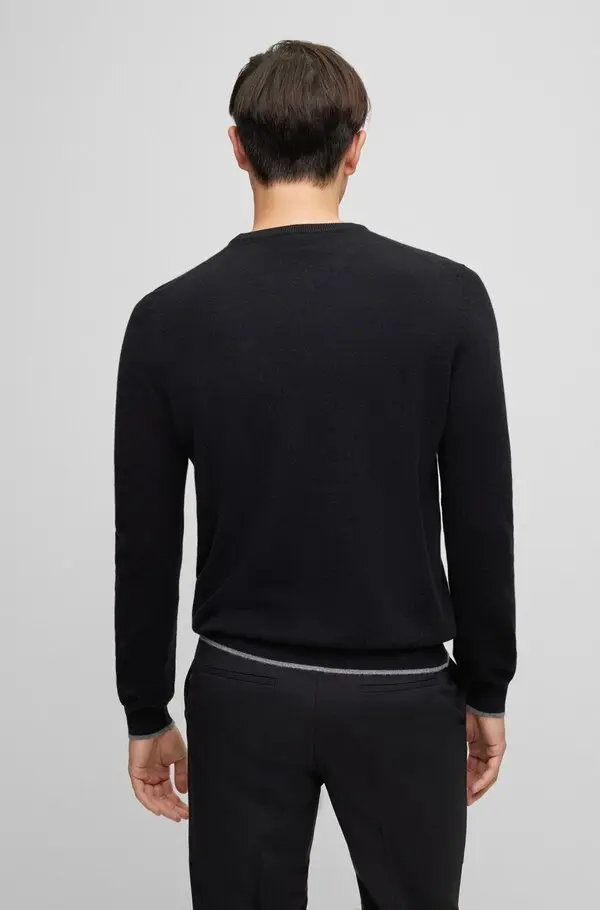 Hugo Boss Long-sleeved Crew Neck Sweater