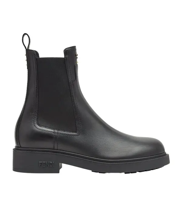 Fendi Filo Biker Ankle Boots