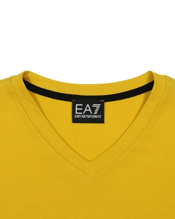 EA7 Logo T-shirt With Round Neck