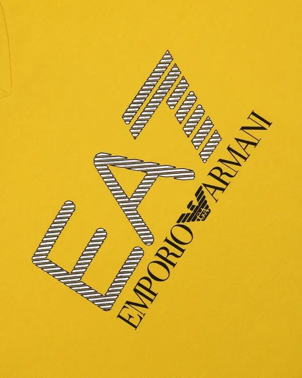 EA7 Logo T-shirt With Round Neck