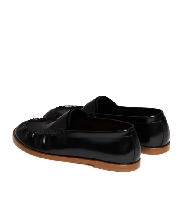 THE ROW Patent Leather Loafers