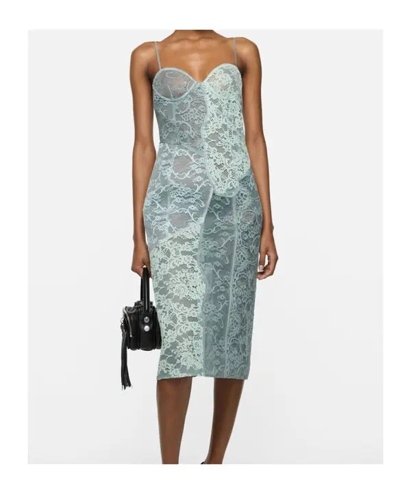 Acne Studios Lace Slip Dress