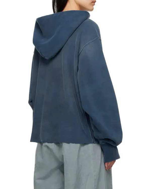 MAISON MARGIELA Distressed Logo Hoodie