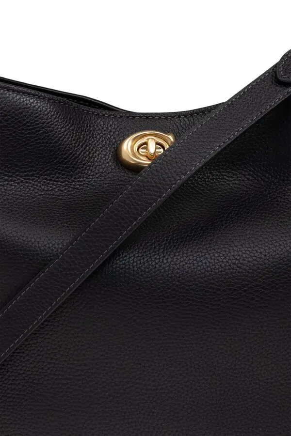 COACH Willow B Logo Detailed Tote Bag