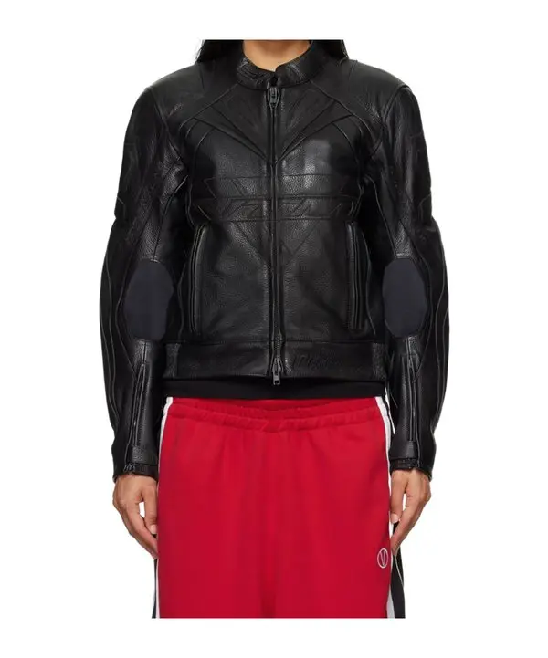 Vetements Leather Biker Jacket
