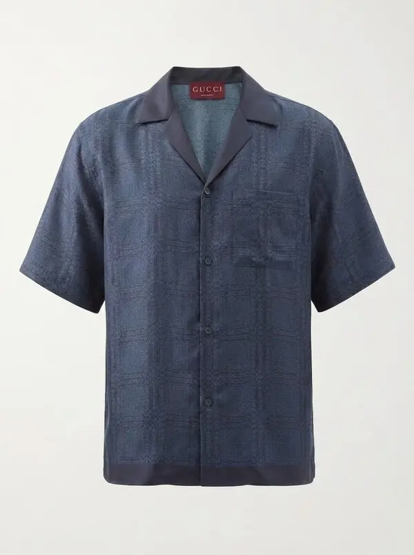 Gucci Graphic Bowling Shirt