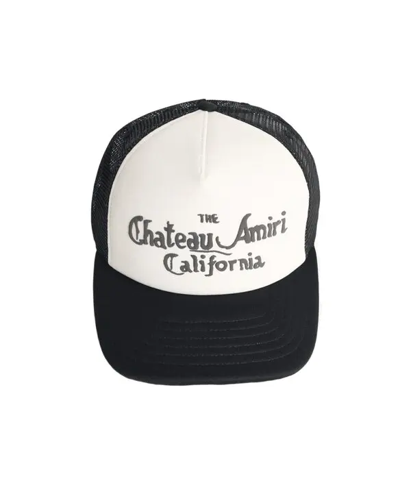 Amiri Logo Detailed Baseball Cap - Black