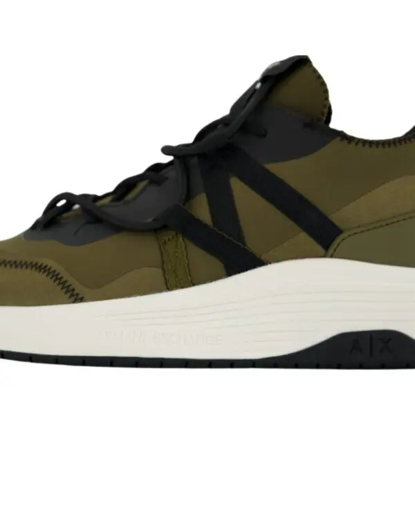 Armani Exchange Low-top Trainers With Front Straps