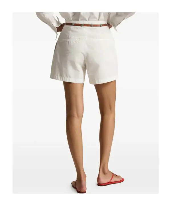 Polo Ralph Lauren Pleated High-rise Shorts