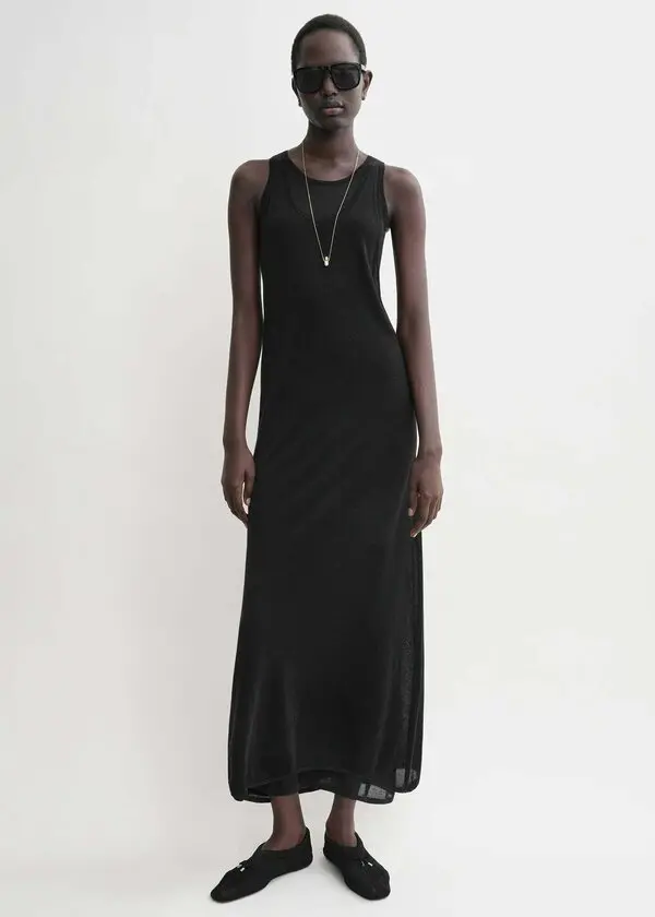TOTEME Layered Knitted Maxi Dress