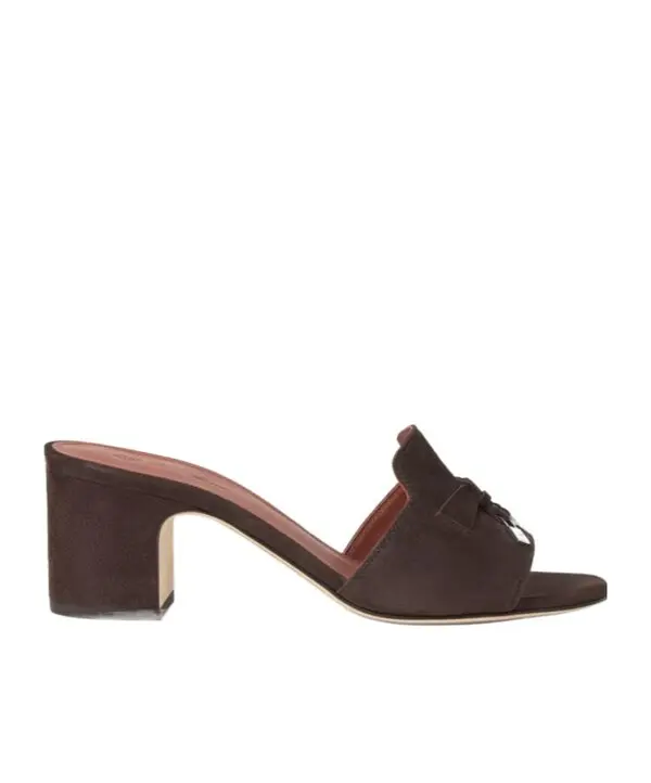 Loro Piana Summer Charms Sandals - Colour Pecora Nera