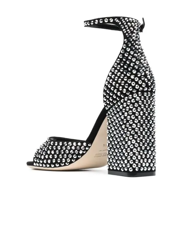 Paris Texas Crystal Embellished High-heeled Sandals