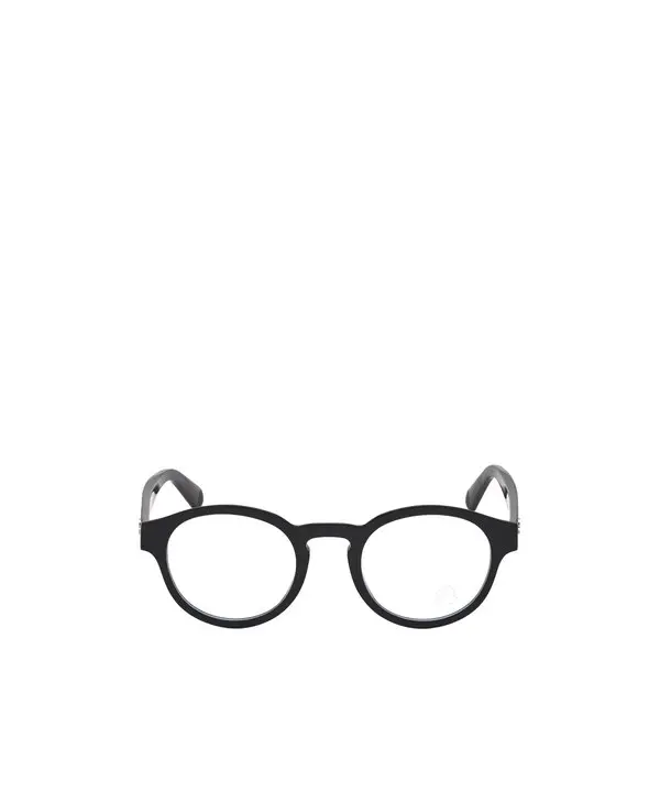 Moncler Round Frame Eyeglasses - White