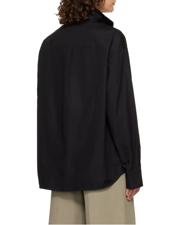 TOTEME High-collar Long-sleeved Shirt