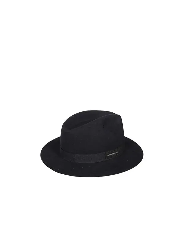 Emporio Armani Logo Hat - Black