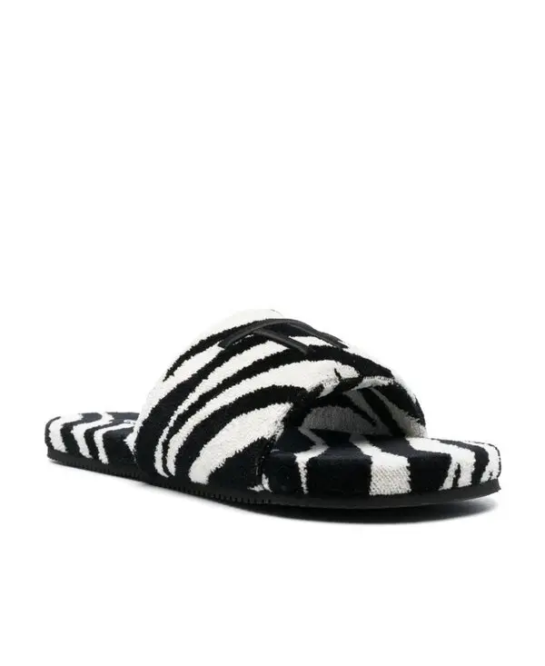TOM FORD Zebra Print Slides