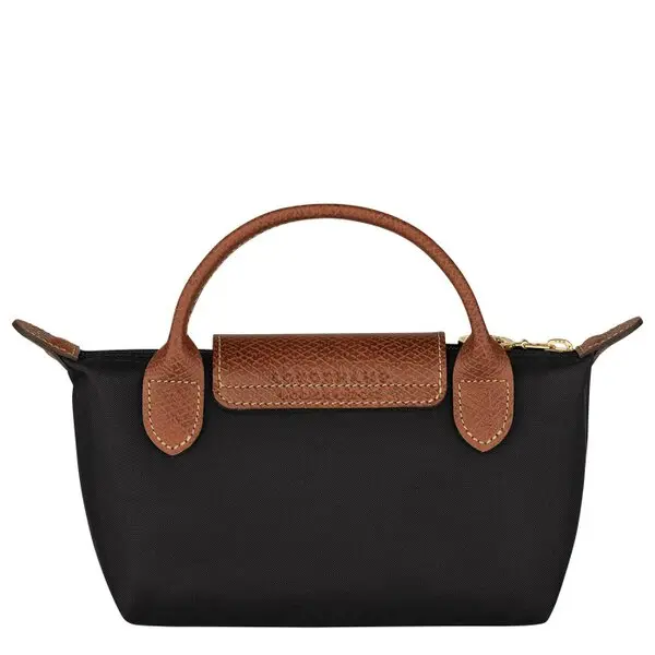 Longchamp Le Pliage Zipped Tote Bag - Black