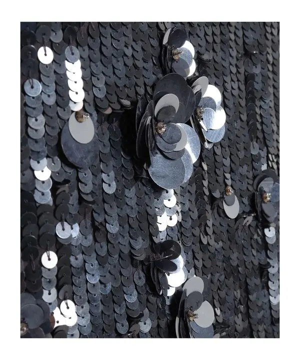 P.a.r.o.s.h Sequin Embellished V-neck Dress