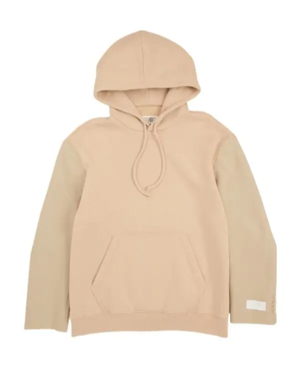MAISON MARGIELA Drawstring Hoodie - Nude