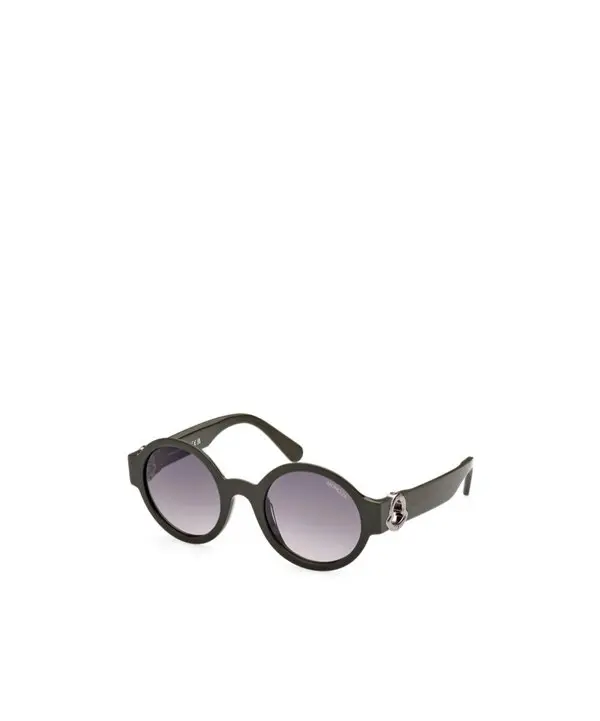 Moncler Round Frame Sunglasses - Gray