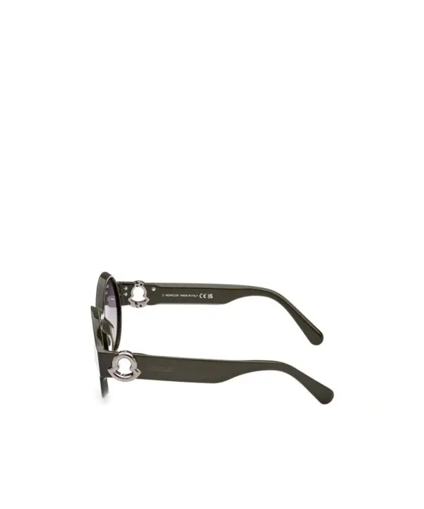 Moncler Round Frame Sunglasses - Gray