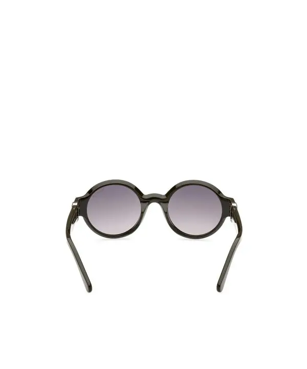 Moncler Round Frame Sunglasses - Gray