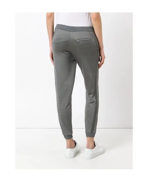 JO NO FUI Logo Detail Casual Pants