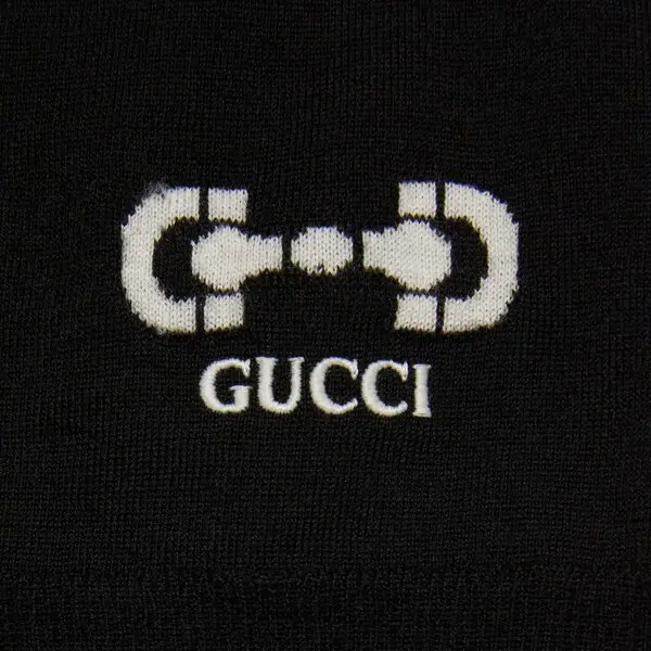 Gucci Gg Intarsia Knit Cardigan