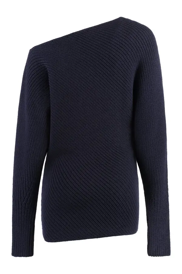 Philosophy Di Lorenzo Serafini Asymmetrical Knit Top