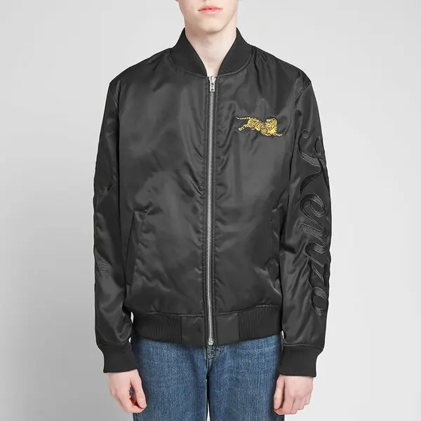 Kenzo Embroidered Tiger Bomber Jacket