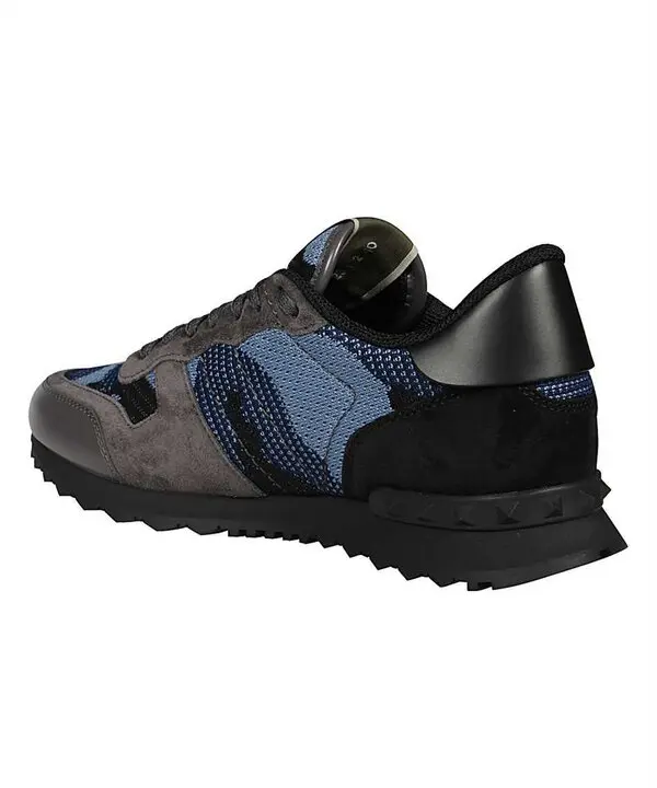 Valentino Garavani Camouflage-print Low-top Sneakers