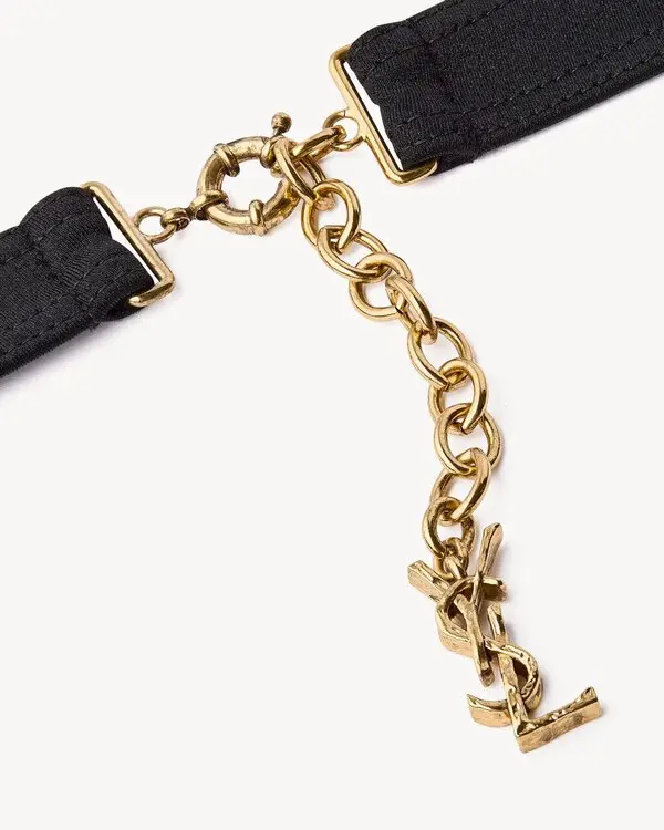 Saint Laurent Cassandre Halterneck Beachwear