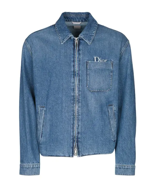 Dior Zipped Jacket - Blue