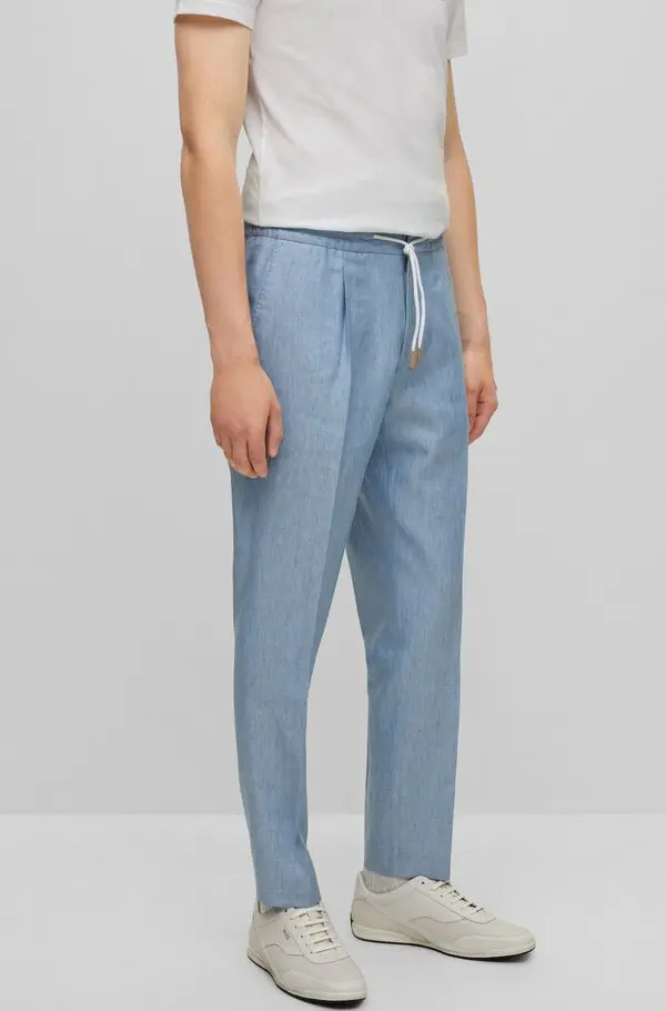 Hugo Boss Drawstring Casual Trousers