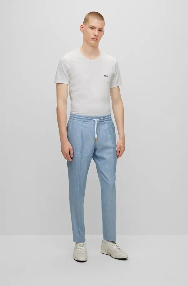 Hugo Boss Drawstring Casual Trousers