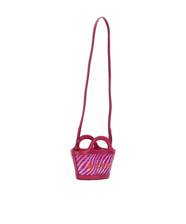 Marni Tropicalia Top Handle Micro Bag - Pink