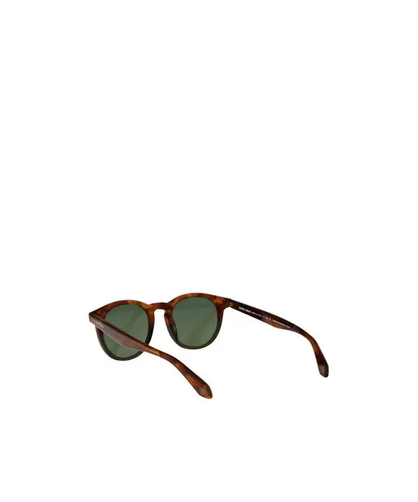Giorgio Armani Round Frame Sunglasses - Green