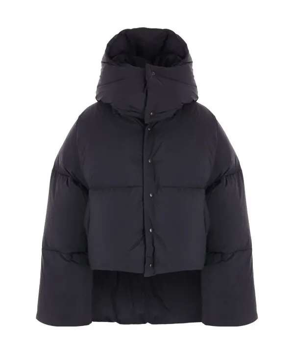 Alaïa Padded Jacket With Removable Hood