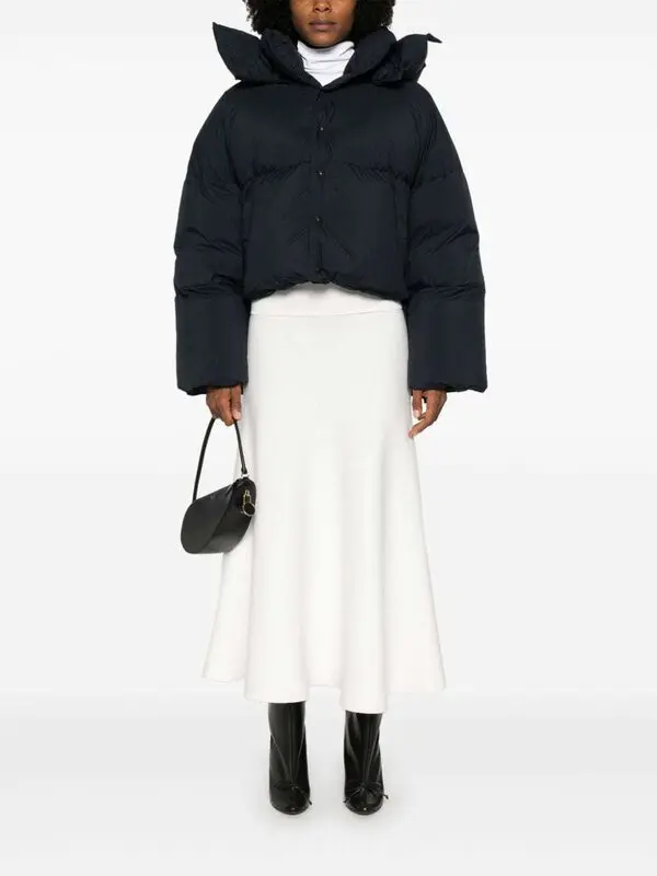 Alaïa Padded Jacket With Removable Hood