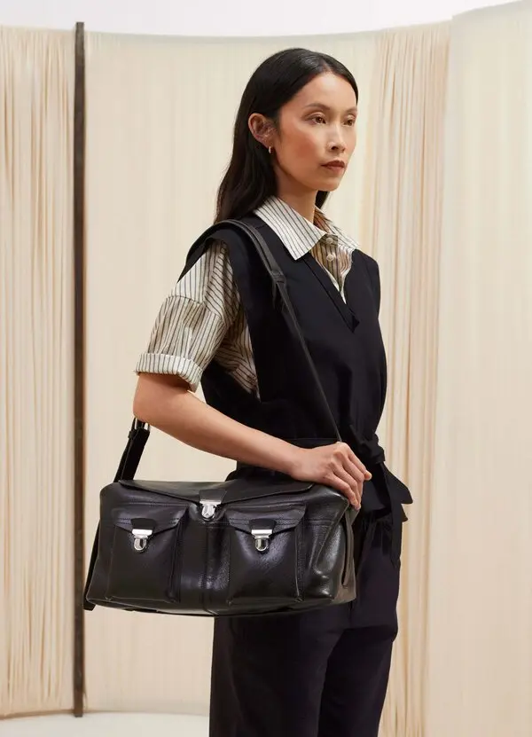 LEMAIRE Weekender Bag - Black